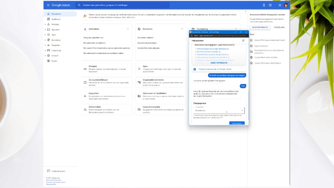 Google Workspace support contacteren: Bel, chat of mail voor snelle ...